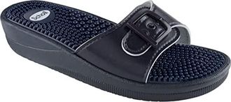 Scholl Femme New Scholl-fitness-massage, Blu, 40 EU