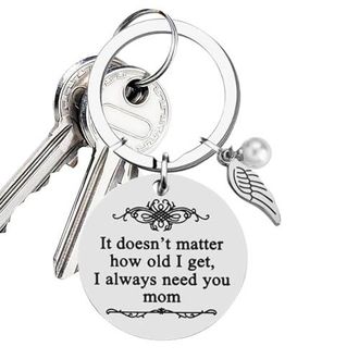 Generic Porte-cl&eacute;s pour la f&ecirc;te des m&egrave;res - Porte-cl&eacute;s &eacute;motionnel souvenir attentionn&eacute; au quotidien | Porte-cl&eacute;s l&eacute;ger, pratique et facile &agrave; attacher, fabrica