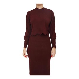 Twinset Damen, Kleider, Rot, XSGr&ouml;&szlig;e