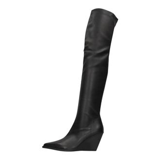 Elena Iachi Vegas Oberschenkelhohe Stiefel - - Shoes - Damen - Schwarzk - 39 EU
