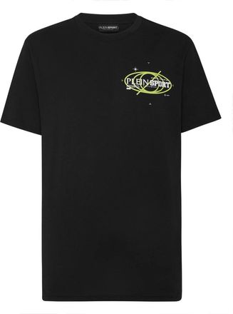 Plein Sport Homme, Tops, Noir, Taille: 2XL T-Shirt Col Rond