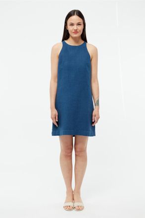 Givn Damen vegan Kleid Yuna Blazing Blue