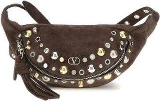 Valentino Garavani Homme, Sacs, Brun, Taille: ONE Size Bos Taurus Shoulder Bag