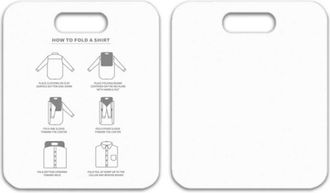 Generic Schneller Wäscheordner, Faltbrett für Kleidung Zur Aufbewahrung zu Hause mit Ringförmigem Lochdesign, Geeignet für T-Shirts, Röcke, Hemden, Pullover, 