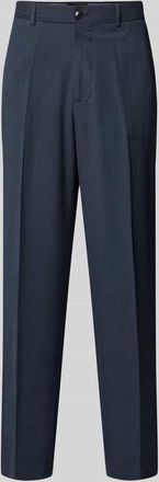 Scotch & Soda Straight Fit Stoffhose mit B&uuml;gelfalten