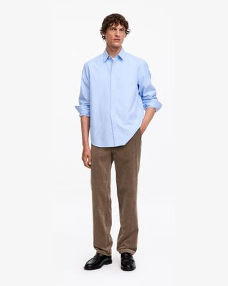 Arket Cordhose Mit Normaler Passform -Beige