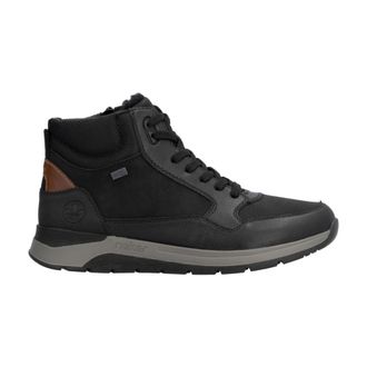Rieker Schwarze- l&auml;ssige- geschlossene Stiefeletten - - Shoes - Herren - Schwarzk - 42 EU
