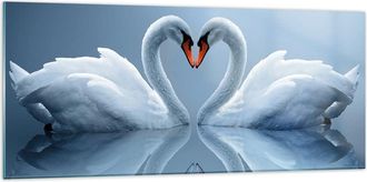 Arttor Wandbilder Dekoration Wohnzimmer Ladung Dampf Wasser Panorama Bilder auf Glas 120x50cm Glasbild Schlafzimmer K&uuml;che Wand Kunstdruck Art Gro&szlig; Wanddeko B