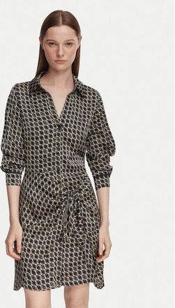 Guess Hemdkleid W4YK35 WF1T2 Dunkelblau Regular Fit