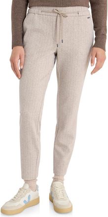 Cecil Damen 3817489 Casual Fit Hose, Creamy White, L / 28L