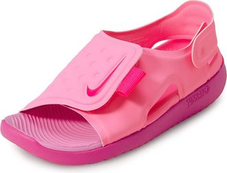 Nike Nike Sunray Adjust 5 (gs/ps), Jungen Dusch- & Badeschuhe, Pink (Psychic Pink/Laser Fuchsia 601), 33 1/2 EU