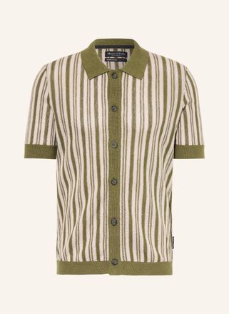 Marc O'Polo Marc Opolo Strickhemd Regular Fit gruen