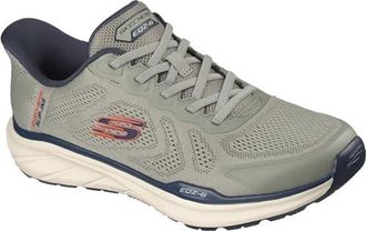 Skechers Equalizer 6.0 Textile Baskets pour homme Vert/Multi, Vert, 39.5 EU