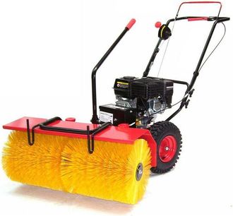 Apex 55737 Kehrmaschine 800 mm Motorbesen 80 cm Besen Schneer&auml;umer Schneeschieber