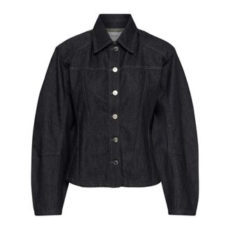 Gestuz Denim Jacket - - Jackets - Damen - Blau - M