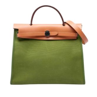 Herm&egrave;s Pre-owned Herbag Zip 31 - - Pre-owned - Damen - Gr&uuml;n - ONE SIZE