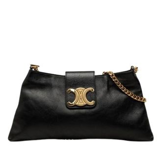 Celine Sac bandouli&egrave;re vintage Pre-owned - Femme - Pre-owned - Noir - Taille: ONE Size