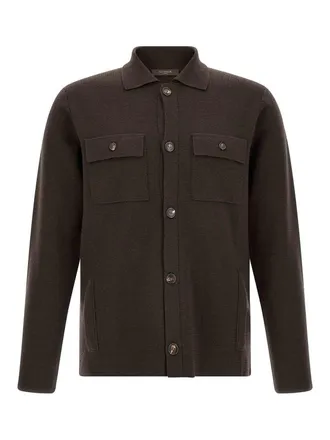 Zanone Cardigan - Marron