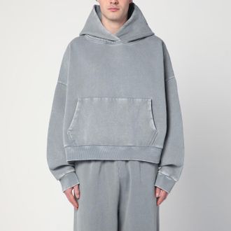 Entire studios Grauer Hoodie aus Baumwolle