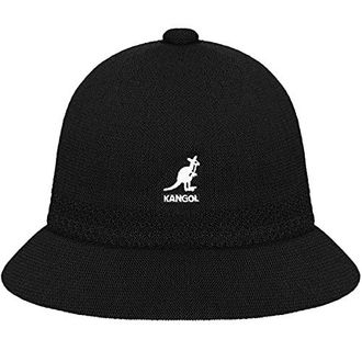 Kangol Chapeau Tropic Ventair Snipe Bucket Chapeau Cloche Chapeau de Soleil (S (54-55 cm) - Noir)