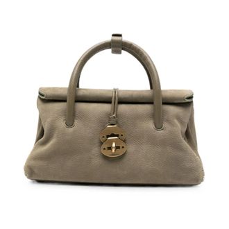Zanellato Dotta Kleine Tasche taupe - - Bags - Damen - Grau - ONE SIZE