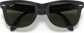 Ray-Ban unisex, Accessoires, Noir, Taille: 54 MM Rb4105 Folding Wayfarer