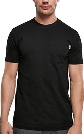 Urban Classics T- Shirt Basique en Coton Biologique, Noir, XXXL Homme