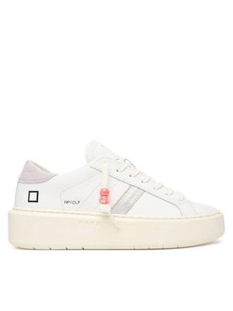 D.A.T.E. Sneakers Hill Low W441-HP-CA Wei&szlig;