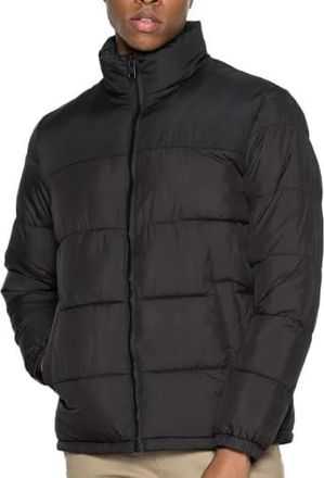 Jack & Jones Doudoune Noire Homme Puffer Collar Noir L
