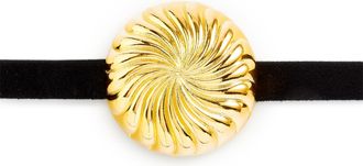 D'Estr&euml;e Paris Colliers ras-de-cou en laiton plaqu&eacute; or