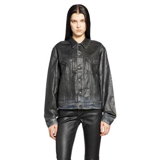 Acne Studios Coated Denim Jacket