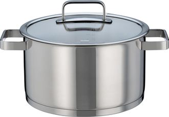 Kelomat 1803-308, Calipso, Edelstahl, Kochtopf, 6.2 Liter, 24cm Durchmesser, Induktion