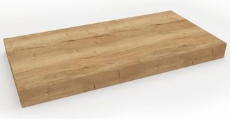 Puma Egger - Naturel plan vasque 80 x 50 x 8 cm, aspect ch&ecirc;ne Halifax naturel, brun clair (DO8050DH)