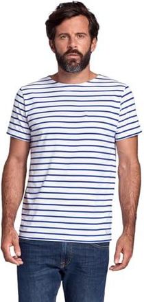 Armor Lux Marinière col Bateau en Coton léger