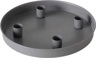 Generic Magnet Kerzenhalter Kerzentablett Kerzenst&auml;nder f&uuml;r Stabkerzen mit 4 magnetischen Kerzenhaltern f&uuml;r Stabkerzen, Kerzenst&auml;nder Weihnachten,Kerzenhalter