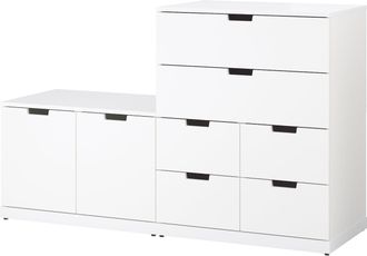 IKEA NORDLI Kommode mit 8 Schubladen