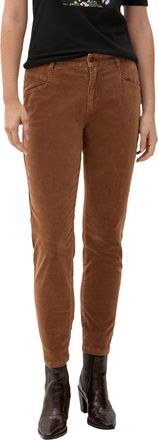 s.Oliver Womens 2121484 Cord Chino, braun 8764, 40W / 28L