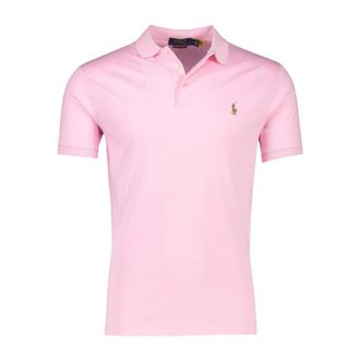 Polo Ralph Lauren Homme, Tops, Rose, Taille: XL Polo &agrave; Manches Courtes