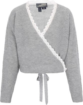Dreimaster Dreimaster Strickjacke Frauen Graumelange