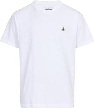 Vivienne Westwood T-shirt manches courtes &agrave; logo brod&eacute; en coton