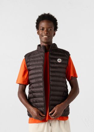 Jott Doudoune sans manches Caf&eacute; noir Tom - Taille XL