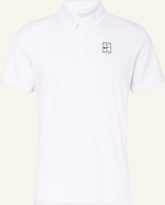 Nike Funktions-Poloshirt Nikecourt Advantage weiss