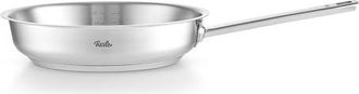 FISSLER Original-Profi Collection/Edelstahl-Pfanne (&Oslash; 24 cm) Stielpfanne mit Innen-Skala, novogrill Bratfl&auml;che - Induktion