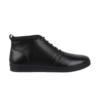 Firetrap Elgan Stiefel f&uuml;r Herren, Leder, Flach (Schwarz)