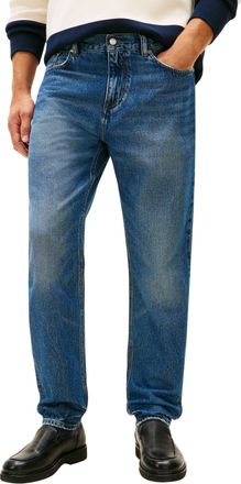 Tommy Hilfiger Herren Tapered Harlem Rgd Mw0Mw41890 Zugeschnitten, Denim (Benny Blue), 36 W / 32 L