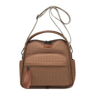 Generic Sac &agrave; bandouli&egrave;re en nylon avec fermeture &eacute;clair pour femme et fille, sac &agrave; main simple et d&eacute;contract&eacute; pour l&eacute;cole, le travail, le shopping, les voyag