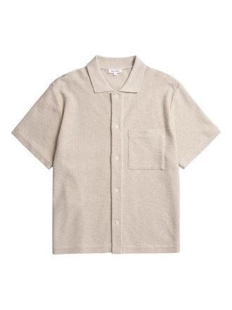 Norse Projects chemise à design gaufré - Tons neutres