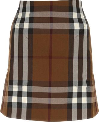 Burberry Femme, Jupes, Brun, Taille: 32 FR Gonna