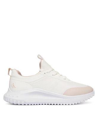 Calvin Klein Jeans Sneakers Eva Runner Laceup Sock Mat Mix YW0YW02064 Wei&szlig;