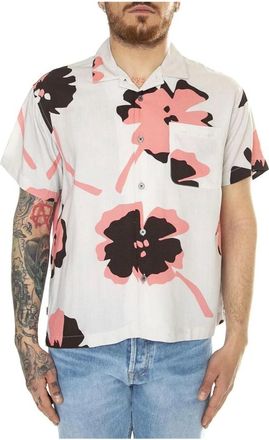 Obey Homme, Chemises, Multicolore, Taille: L Primavera / Estate Short Sleeve Shirt